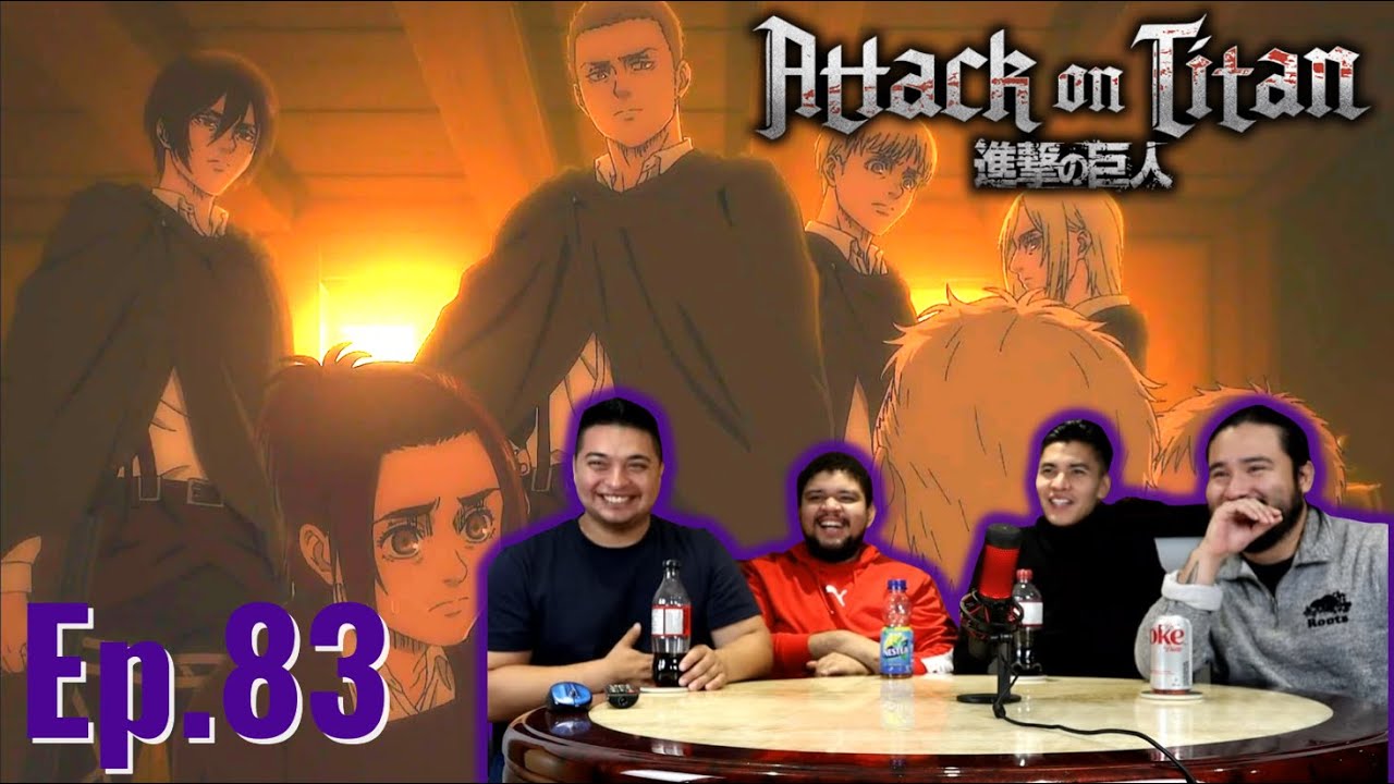 Saving The World! Attack On Titan Reaction Ep.83 - YouTube