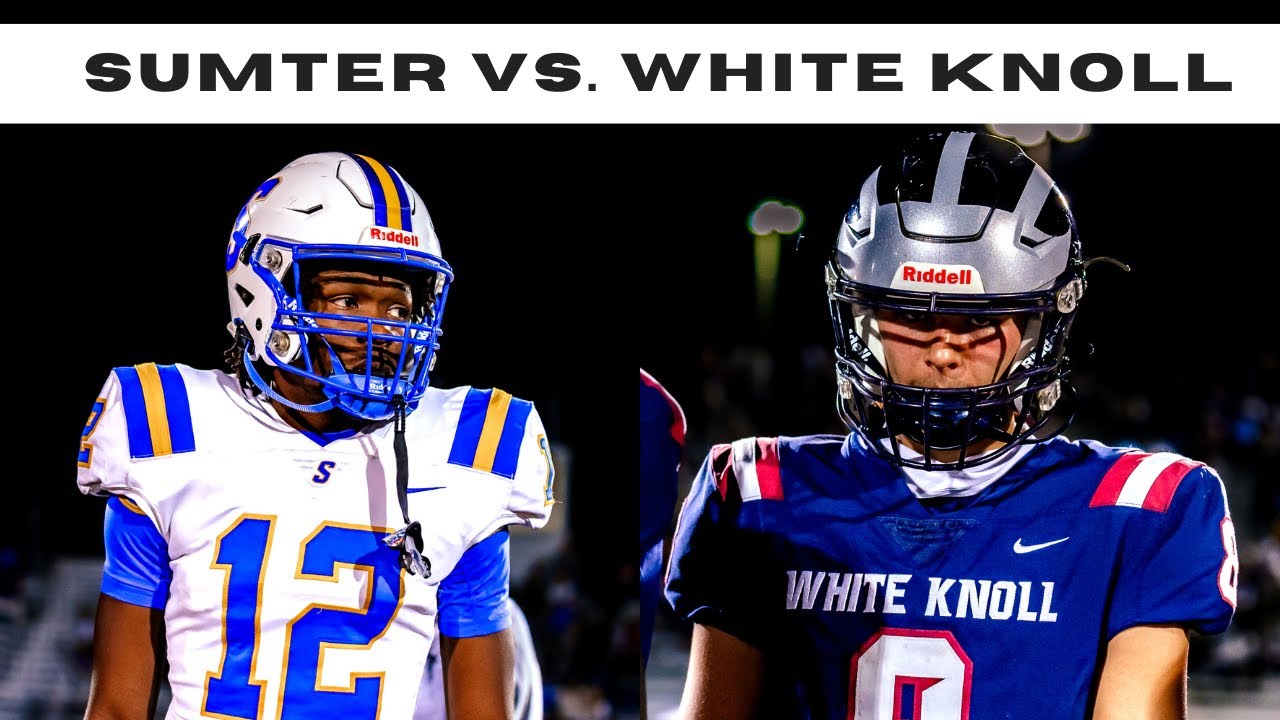Sumter vs White Knoll | 5A 3rd Round SC Football Playoffs | ELECTRICITY ...