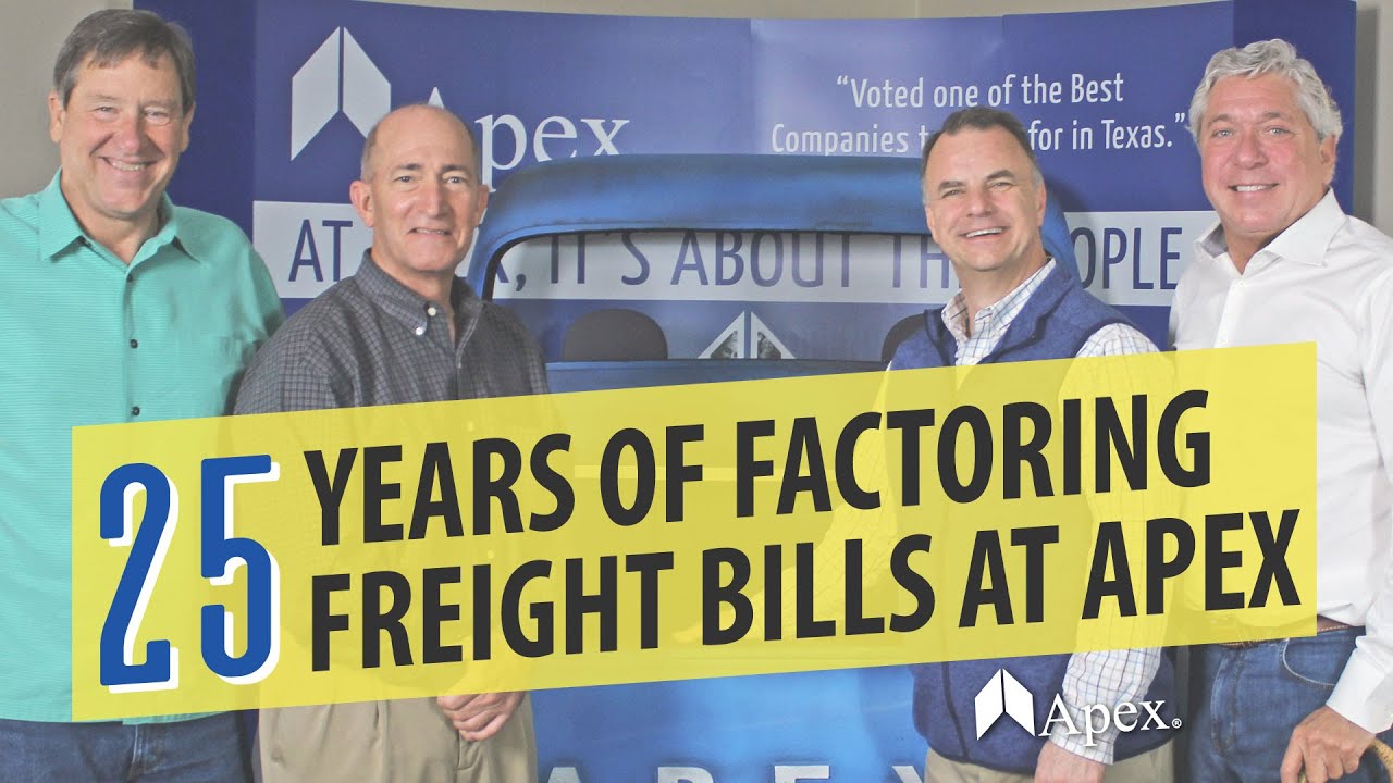 25 Years of Factoring Freight Bills at Apex Capital - YouTube