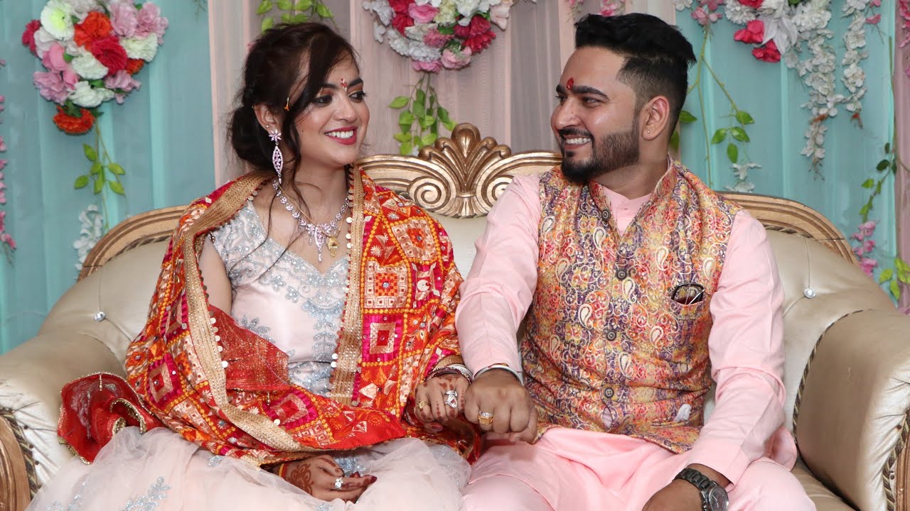 Pooja & Tanuj Ring Ceremony // HIGHLIGHT | Engagement vedio songs ...