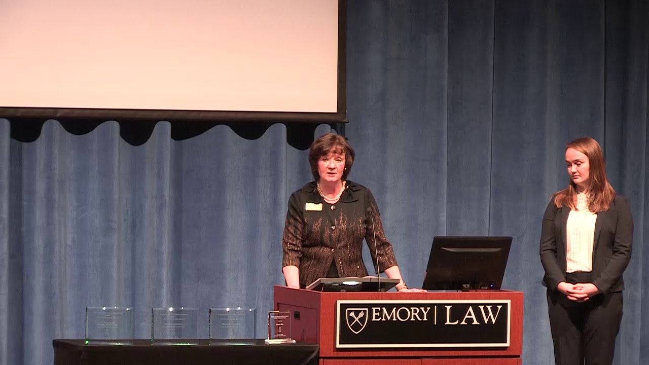 Emory Law School EPIC Inspiration Awards 2020 - YouTube