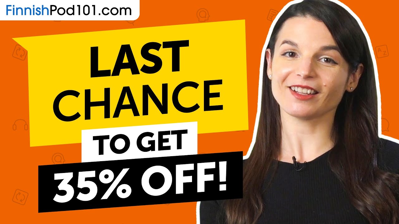 Last Chance to get 35% OFF! - YouTube