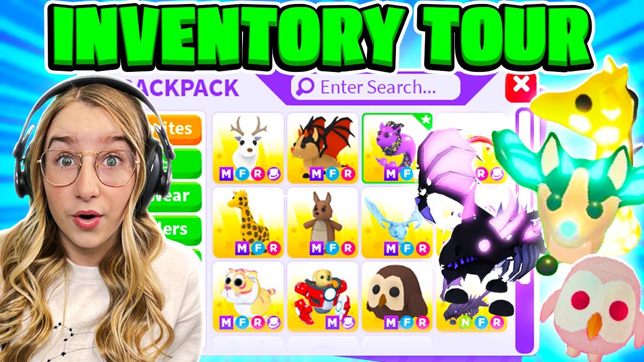 Inventory Tour 2022! 1000 Days On Roblox Adopt Me! Wow - YouTube