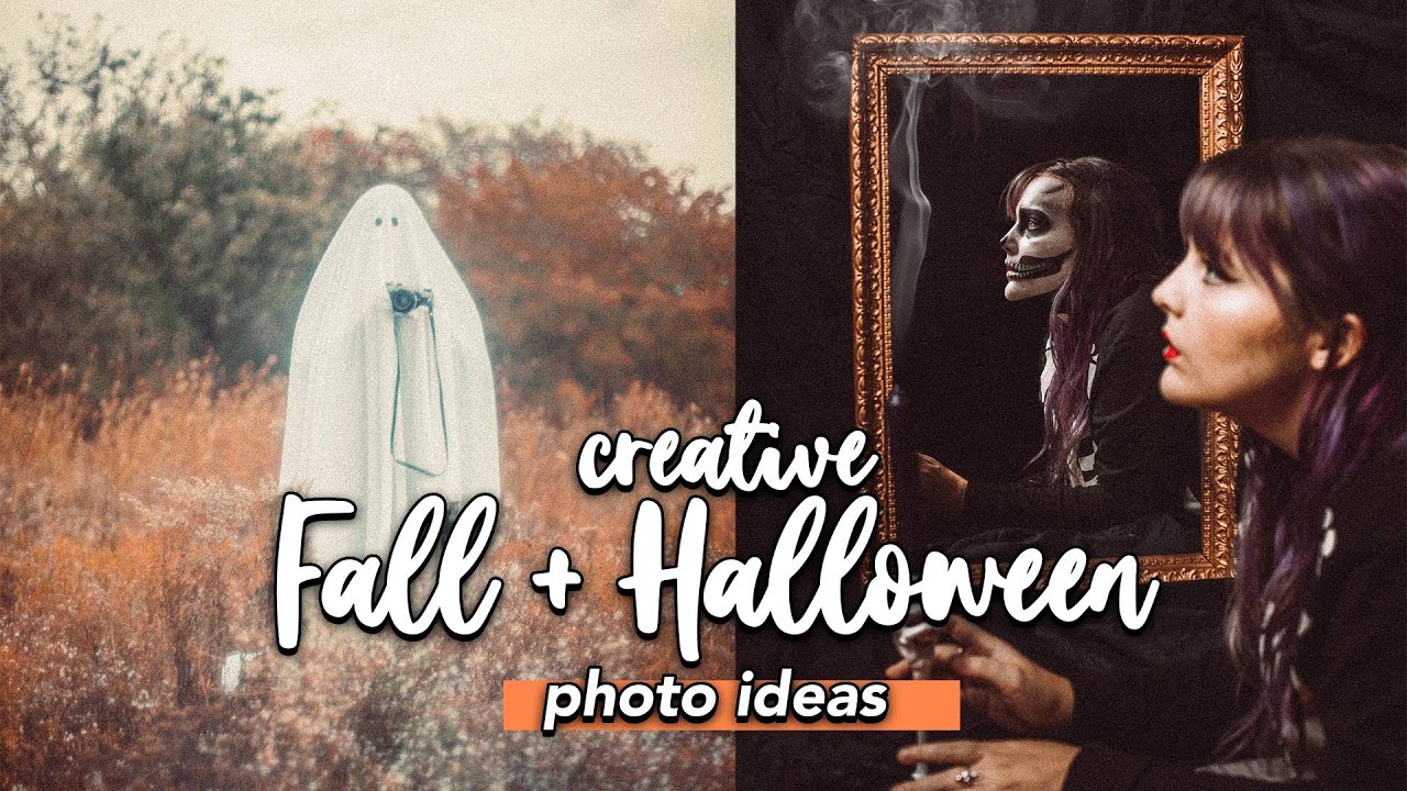 Creative and Spooky Photo Ideas for Fall and Halloween - YouTube