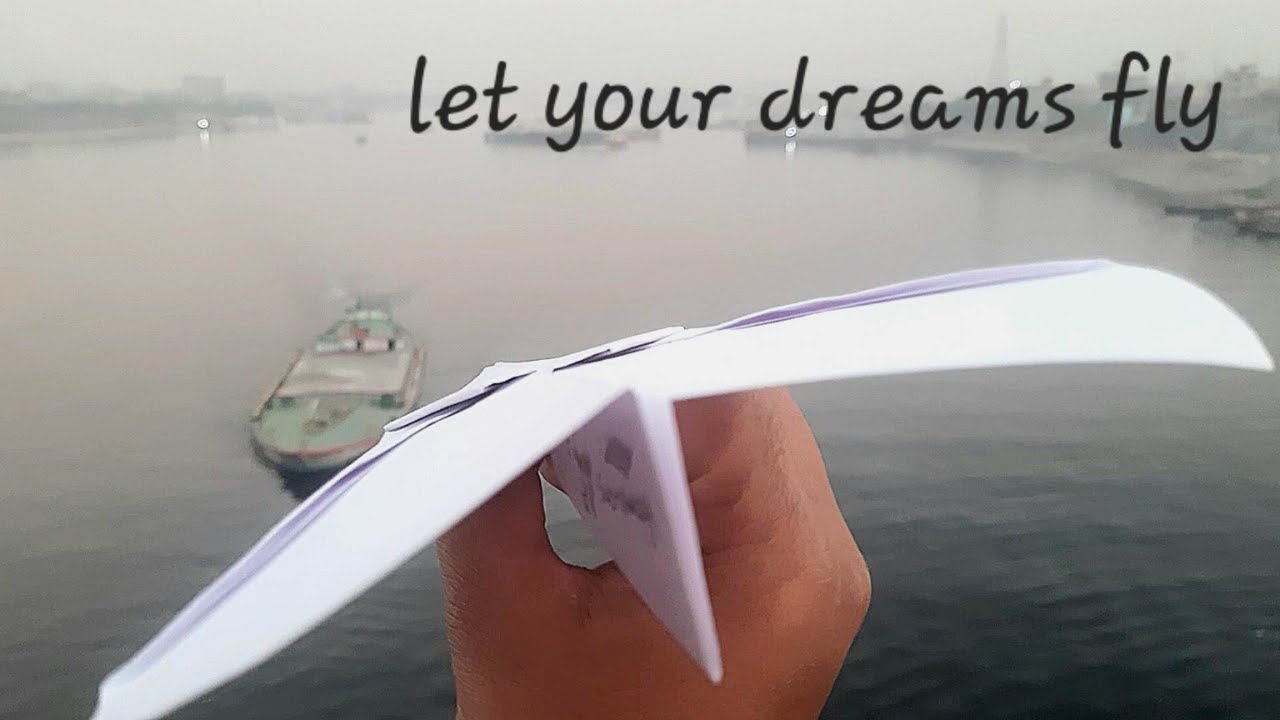 Fly on the way (paper plane) || #paperplane #adventure #travel # ...