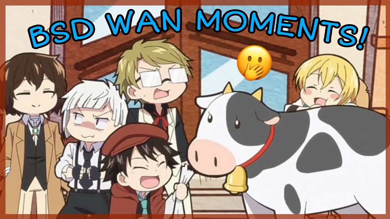 BSD WAN hilarious moments that are enough to heal me 🥰 || Compilation ...