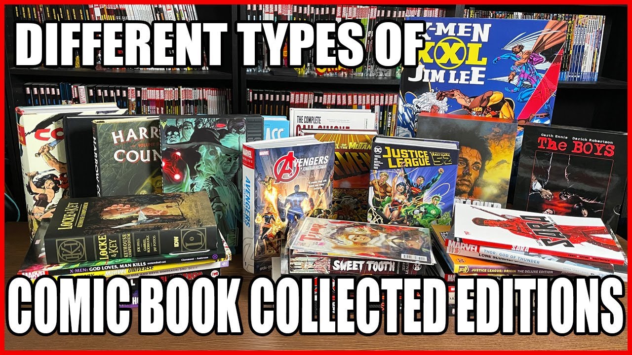 The Difference in Comic Book Collected Editions Formats! - YouTube