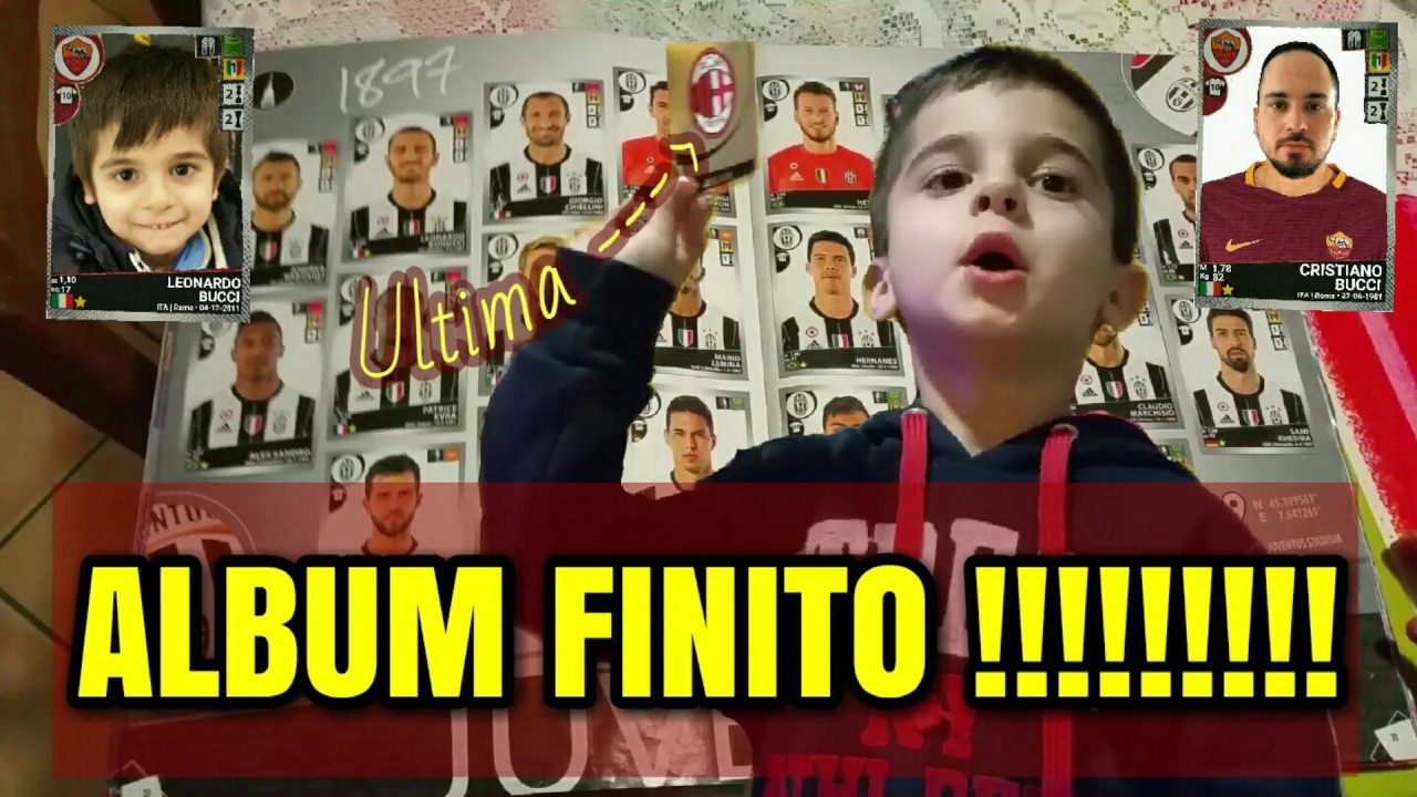 ALBUM CALCIATORI PANINI FINITO !!! - YouTube