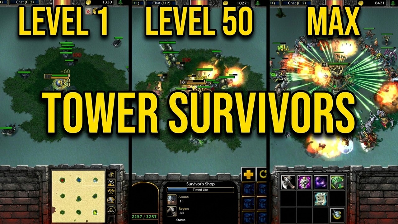 Tower Survivors in Warcraft 3 – Can I Survive the Ultimate Onslaught ...