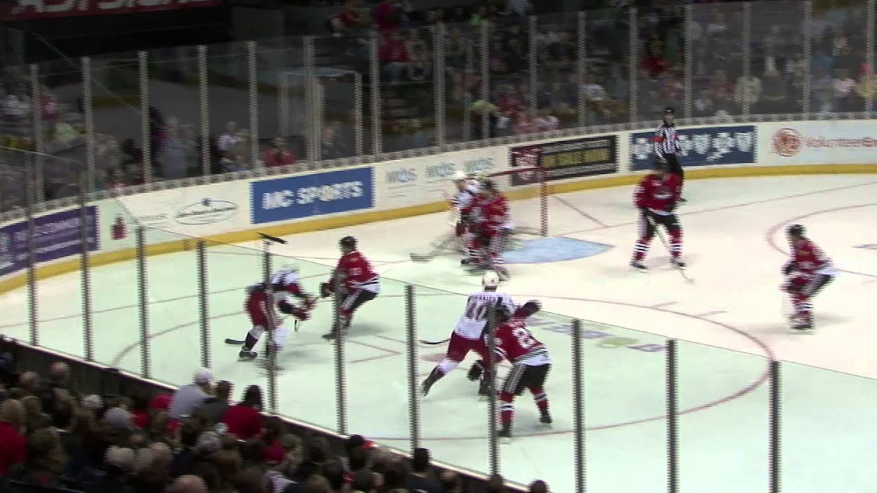 3-29-2014 Grand Rapids Griffins vs Rockford IceHogs Post Game ...