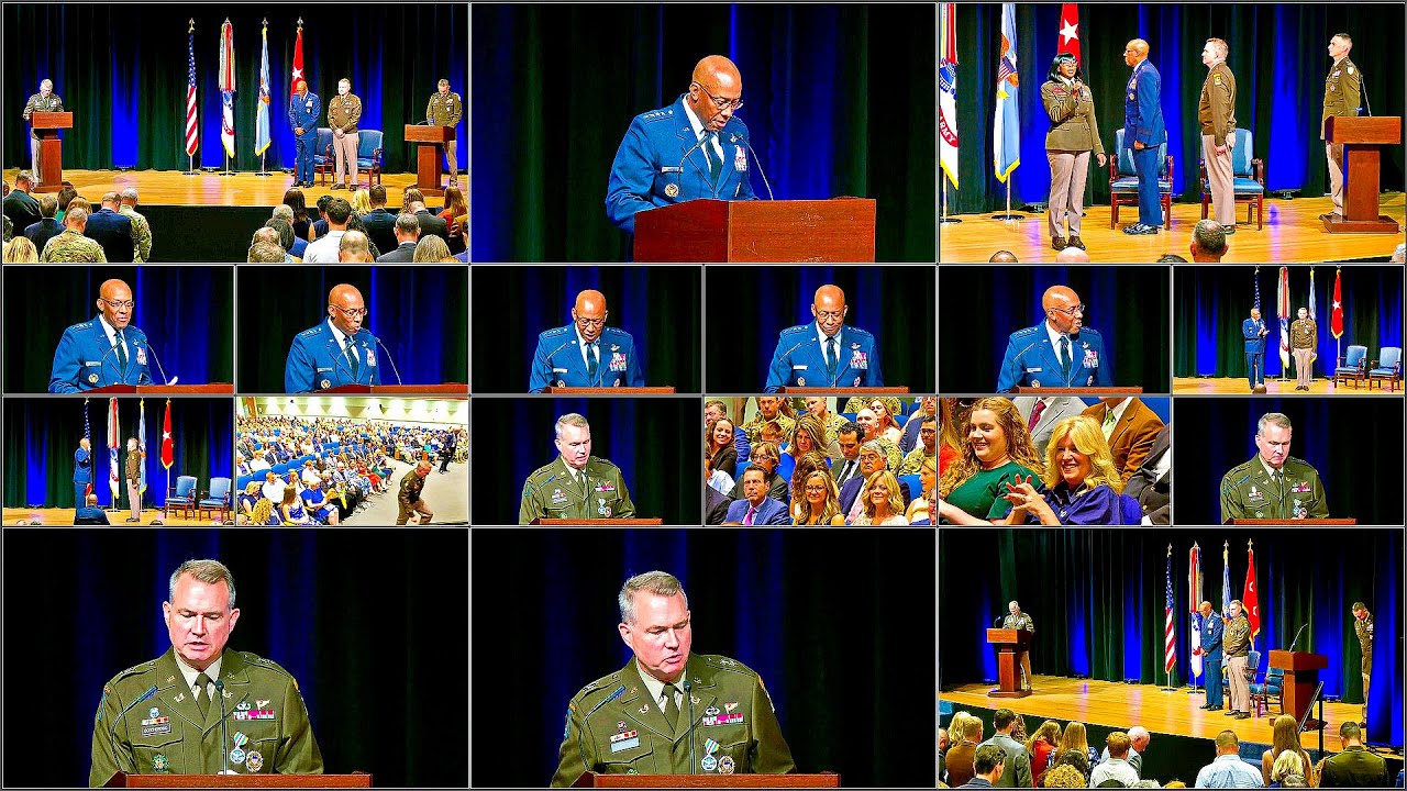 Promotion Ceremony of BG Robert A. Borcherding to Major General - YouTube