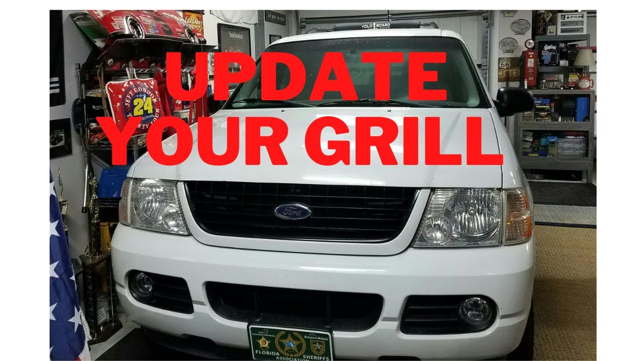How to Update your Front Grill on your SUV - YouTube