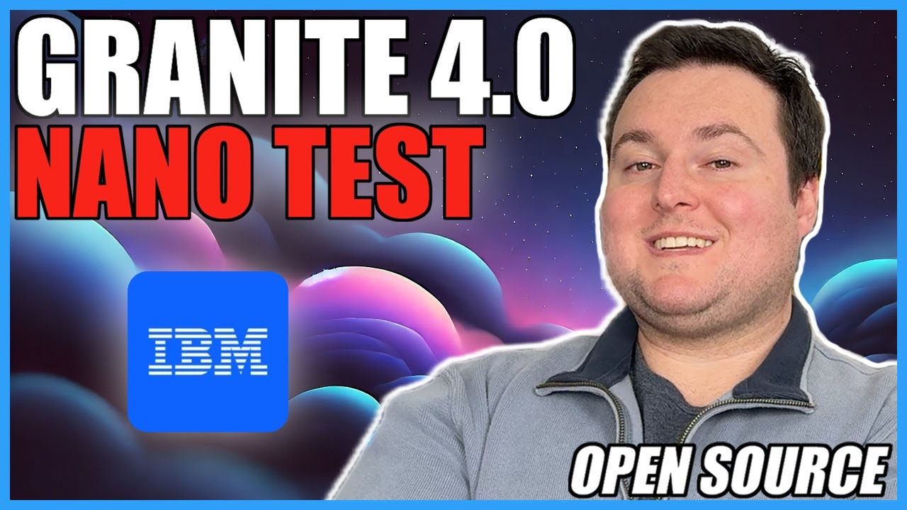 IBM Granite 4.0 Nano 350M & 1B Testing - How Can MICRO Models Be This ...