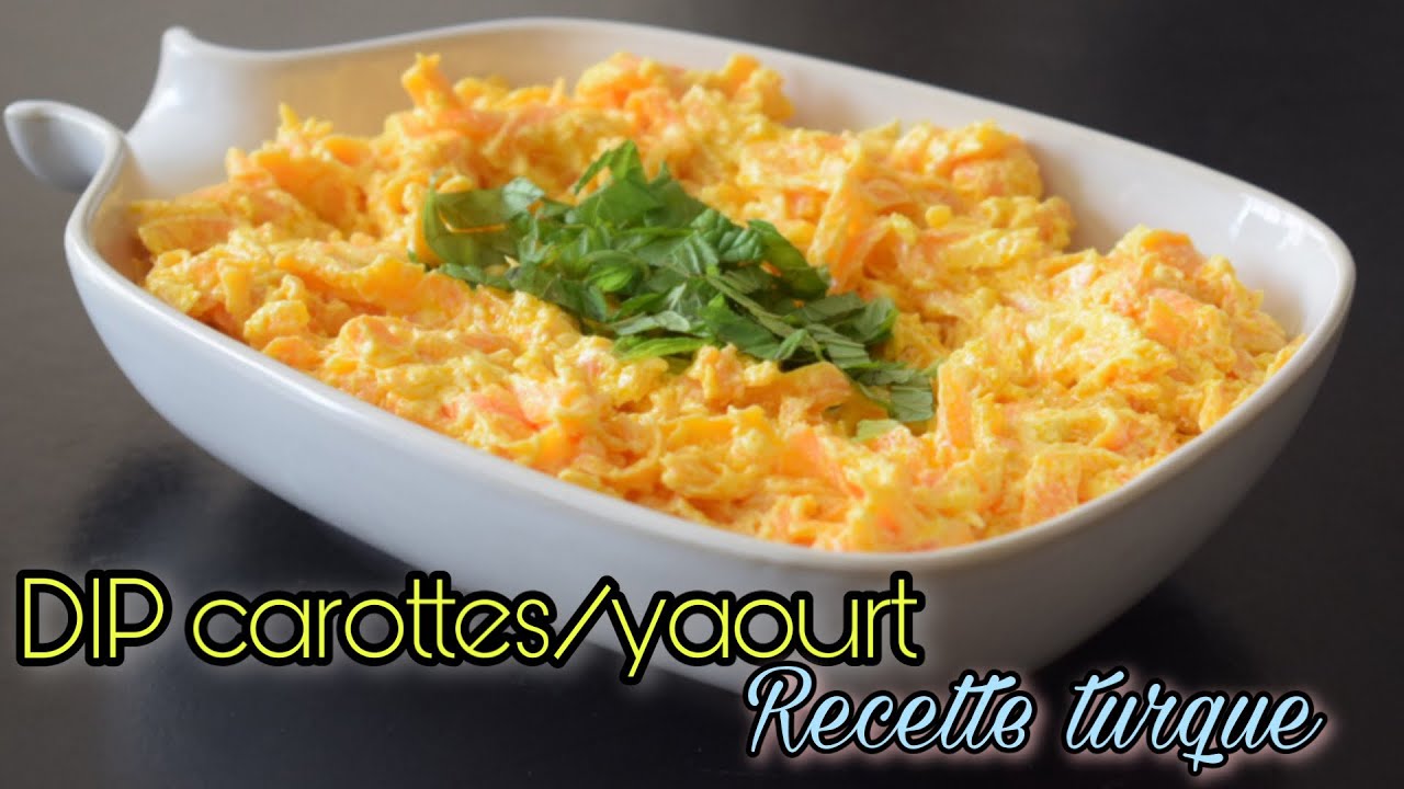 🍎 ️ RECETTE TURQUE SALEE : MEZE FROID (mezzé) A BASE DE CAROTTES ...