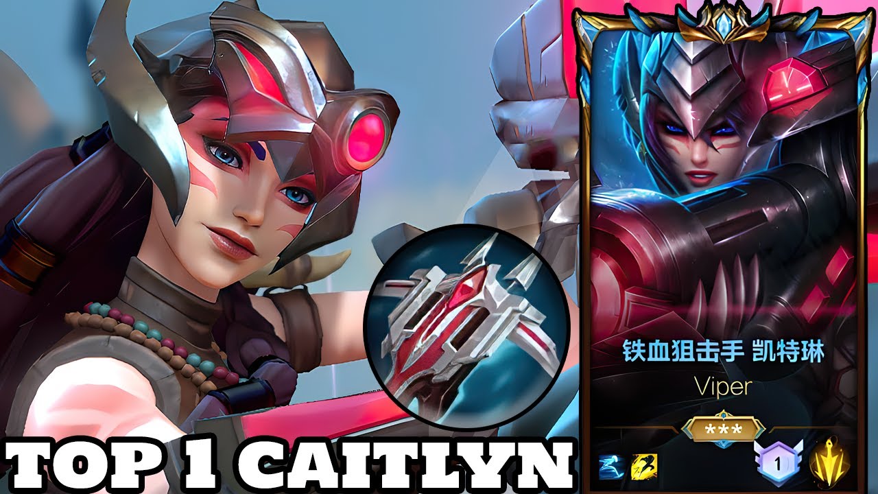 Wild Rift Caitlyn - Top 1 Caitlyn Gameplay Rank Challenger - YouTube