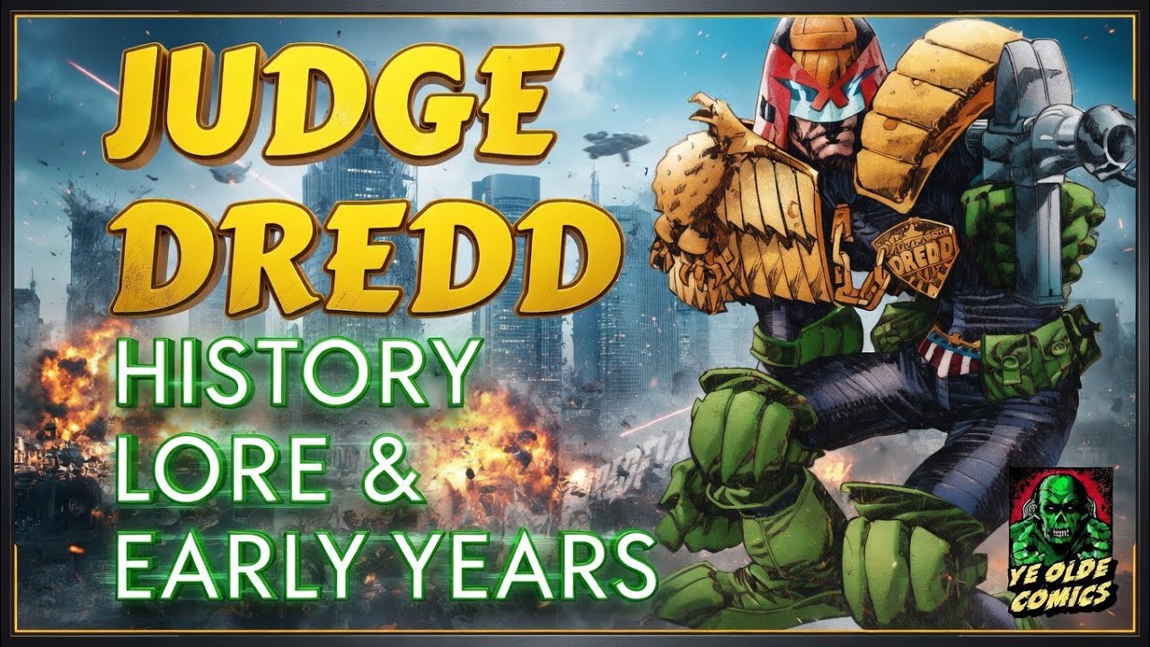 History of Judge Dredd Lore and Early Years Explained - Beginners Guide ...