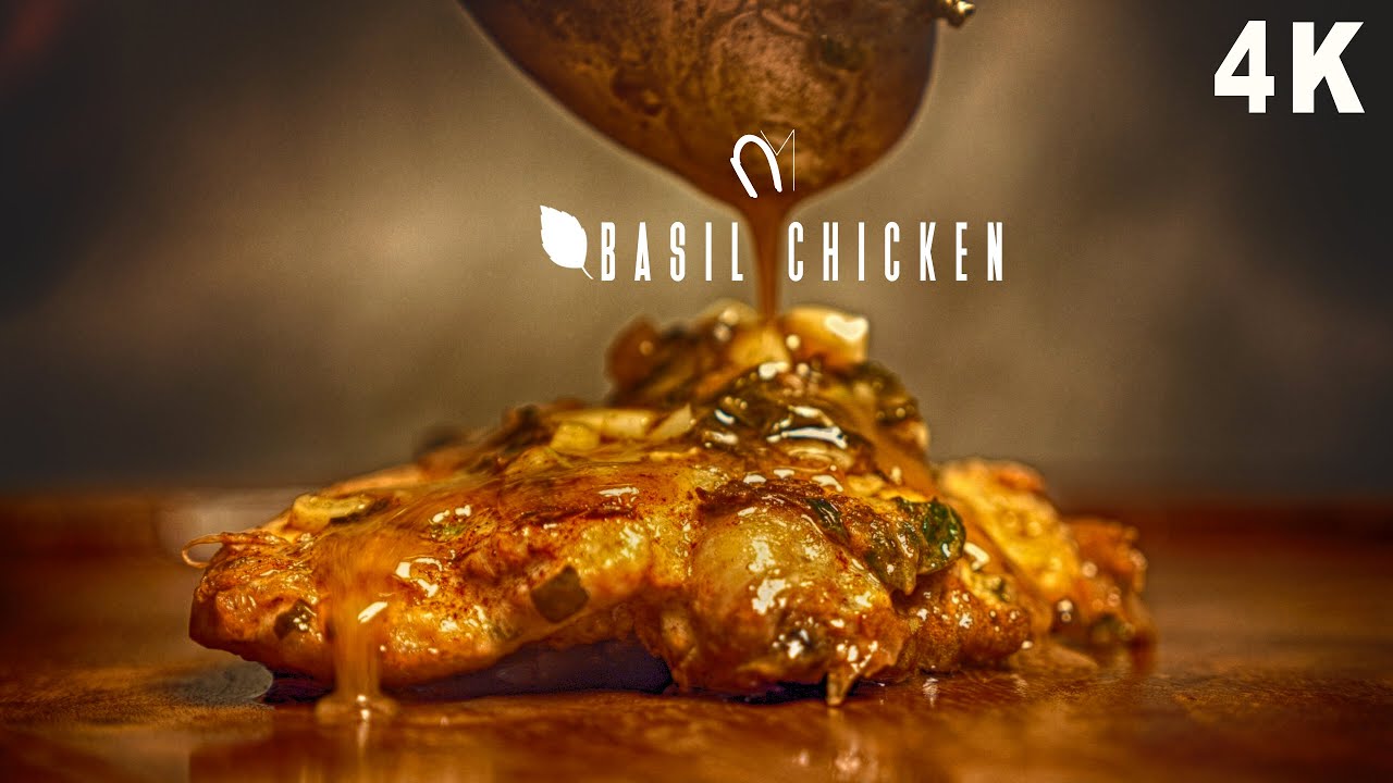 Basil Chicken | 3 minute recipes | 4k - YouTube