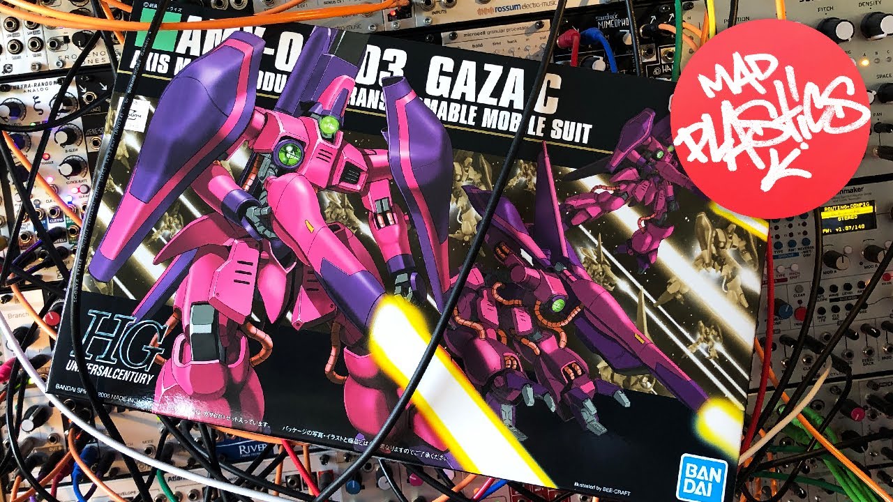 HGUC AMX-003 GAZA C - Mobile Suit Zeta Gundam (out of box assembly ...