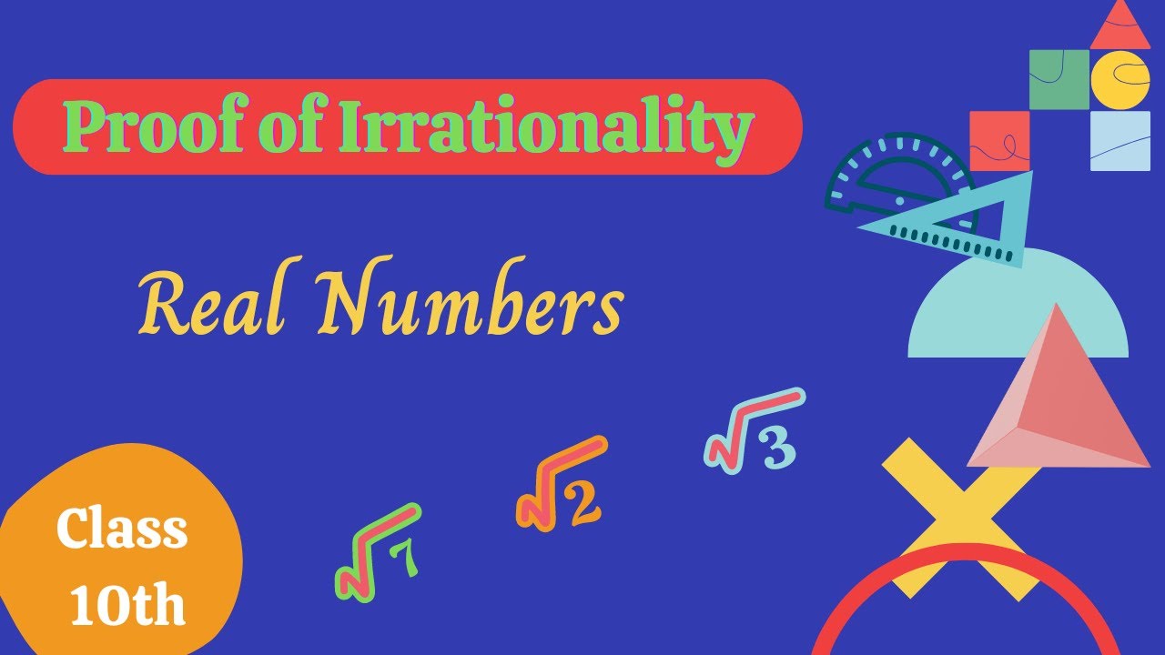 CBSE Class 10: Real Numbers | Proof of Irrationality | Hindi - YouTube