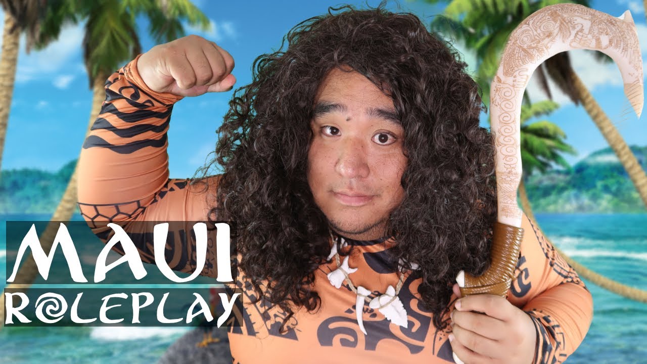 I Am Maui from Moana (Relaxing ASMR Roleplay) - YouTube