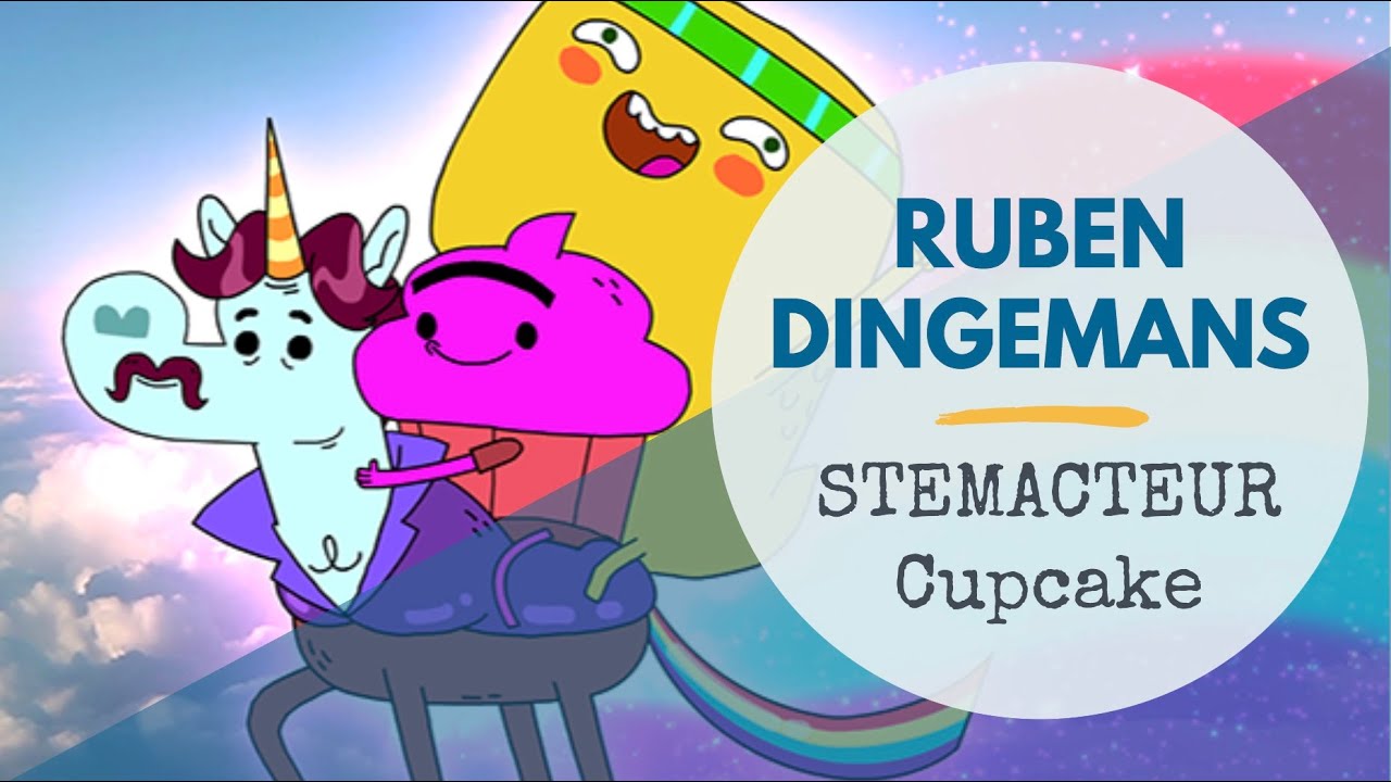 Stemacteur Ruben Dingemans als Cupcake - YouTube