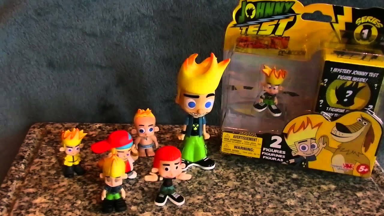 Johnny Test Toys and Ultra Cool Animated Comic Review - YouTube