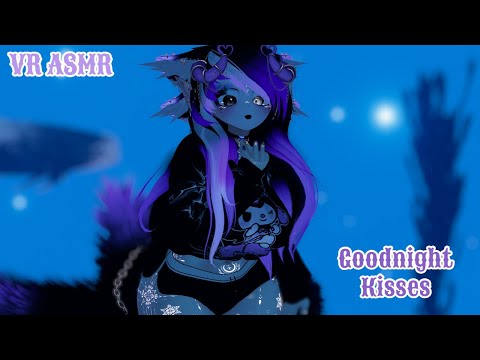 【 💜VRCHAT💜 】Goodnight Kisses【🤍ASMR🤍】