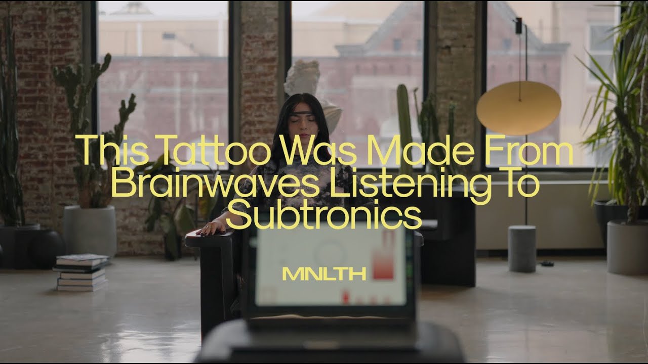 This Tattoo Was Made From Brainwaves Listening to Subtronics - Monolith ...
