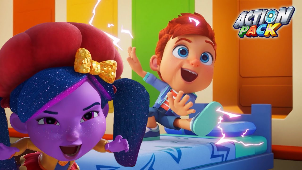 Electric Nap! | Action Pack | Fun Super Hero Cartoons for Kids - YouTube