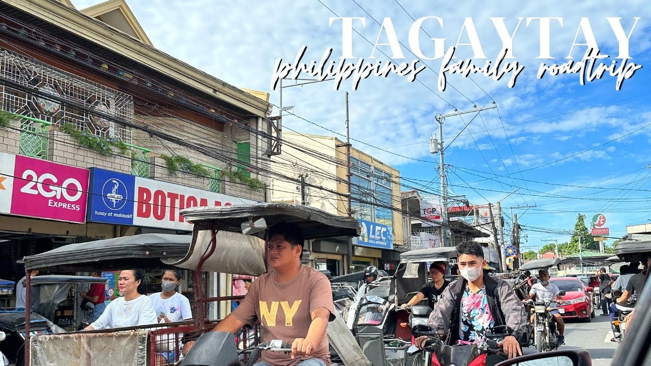 road trip to tagaytay city in the philippines - YouTube