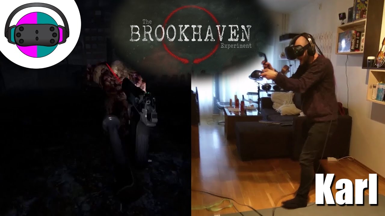 VR: Karl's first time playing The Brookhaven Experiment, 2 waves and a ...