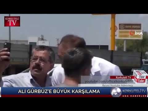 ALİ GÜRBÜZ’E BÜYÜK KARŞILAMA