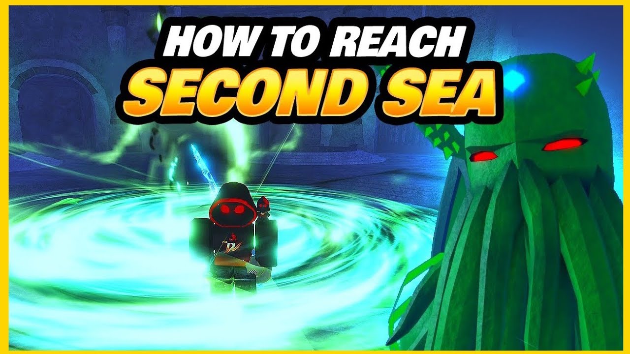 How To UNLOCK SECOND SEA in FISCH! 🌊 | Full Cursed Sea Update Guide ...