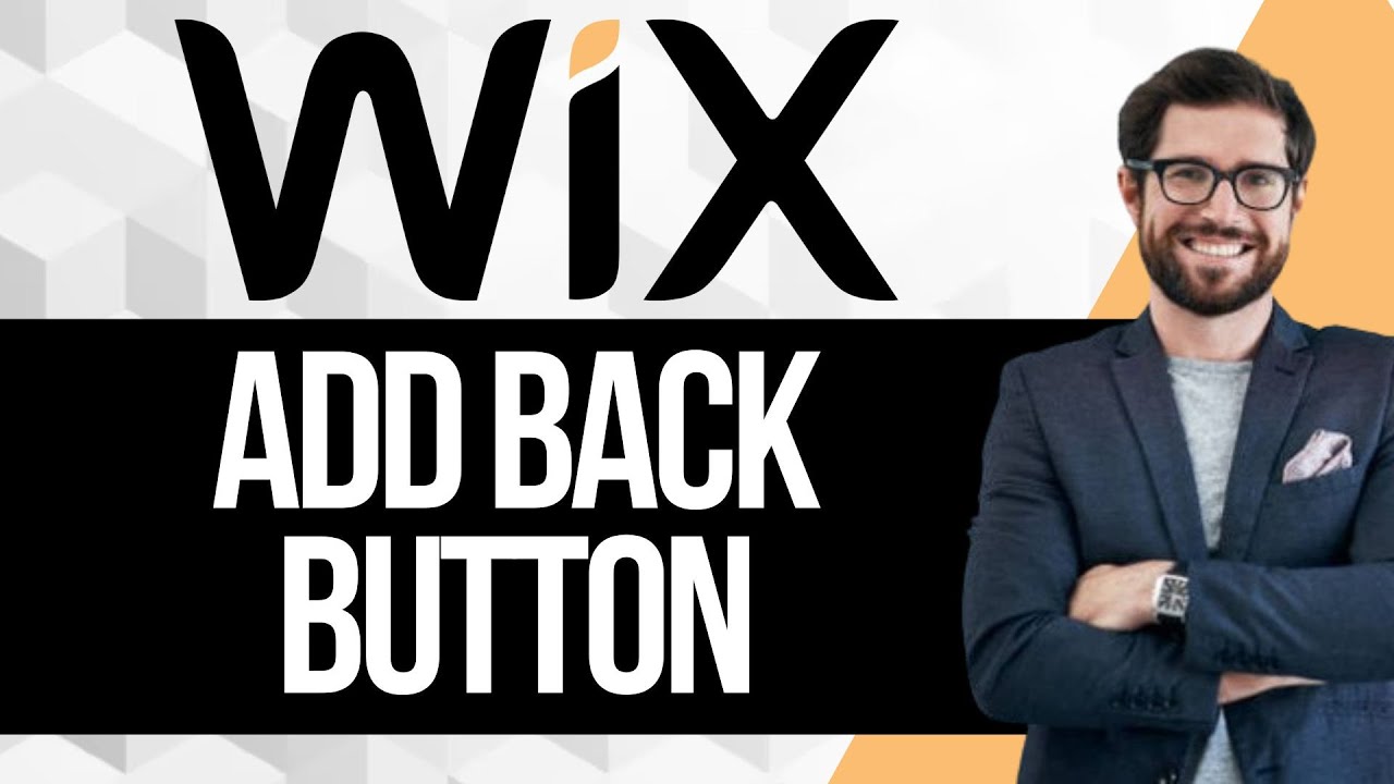 How to Add Back Button in Wix - YouTube
