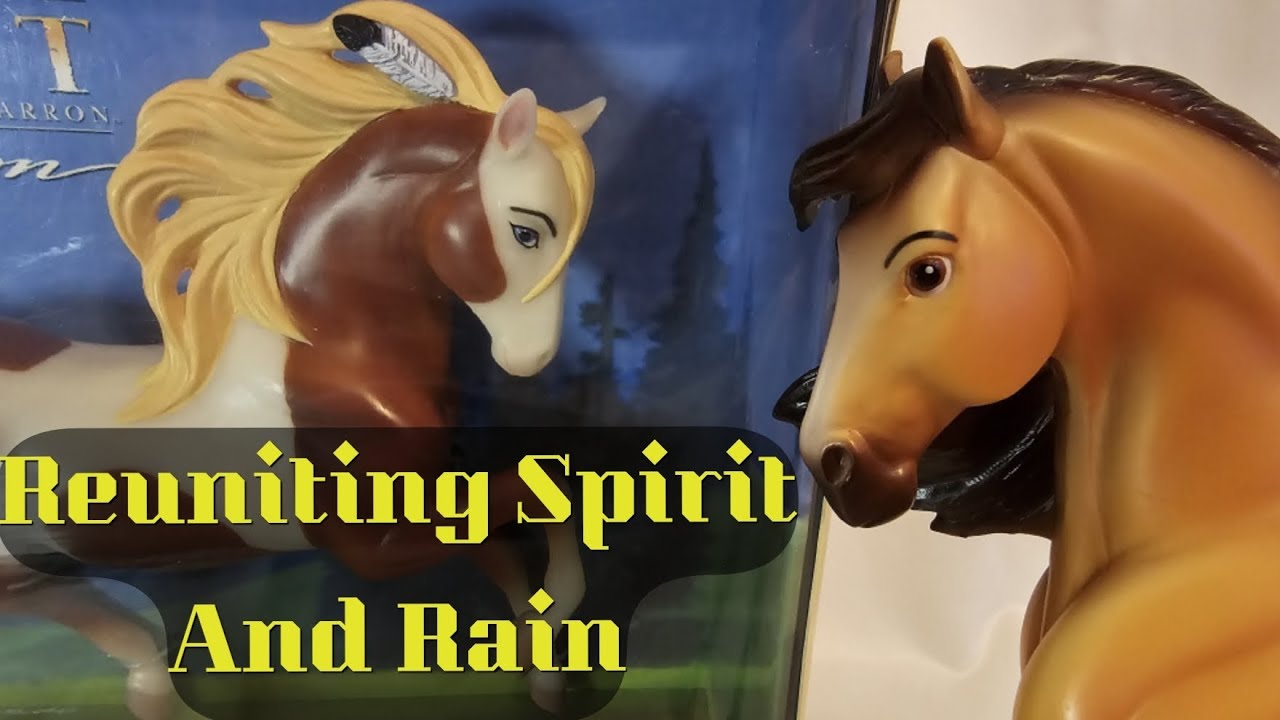 Reuniting Spirit Jr. and Rain! Breyer Horse Unboxing - YouTube