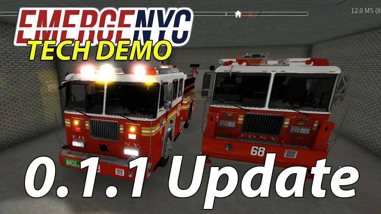 EmergeNYC TechDemo Update 0.1.1 - What's New - - YouTube