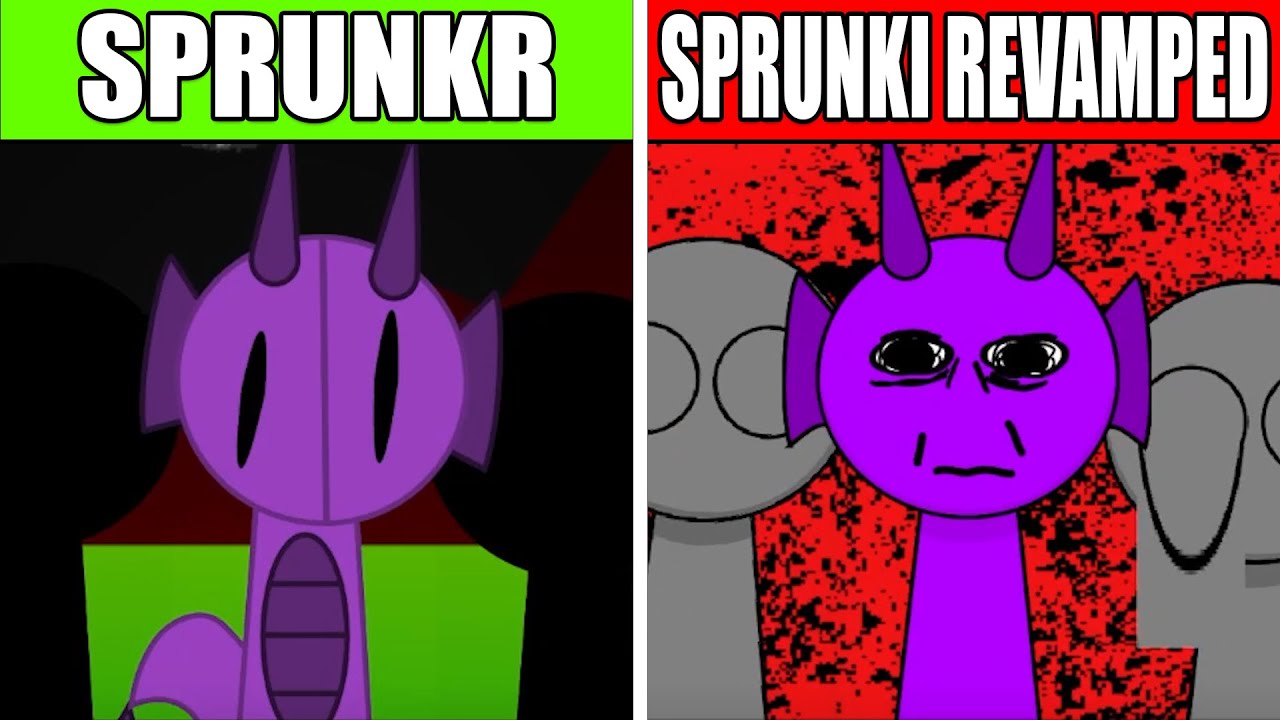 Incredibox Sprunki Mix: Sprunkr VS Sprunki Revamped | Normal Vs Horror ...