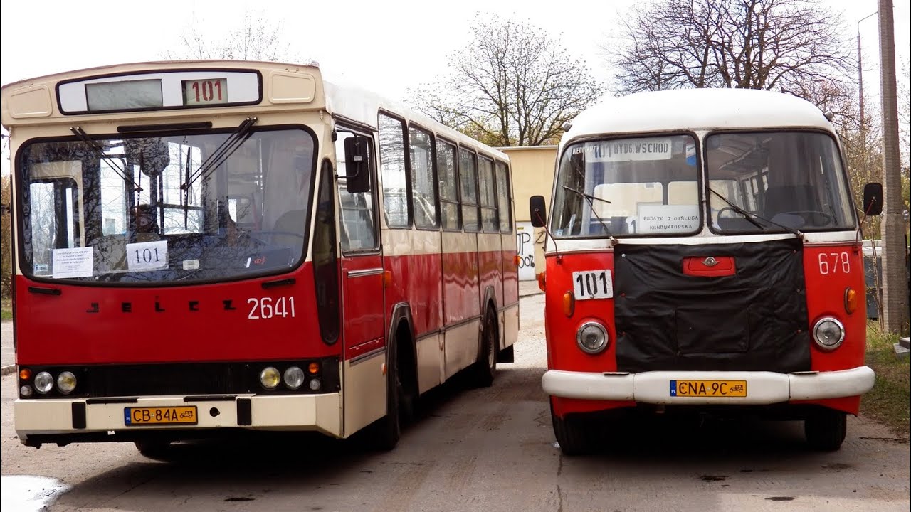 Zabytkowe autobusy . - YouTube