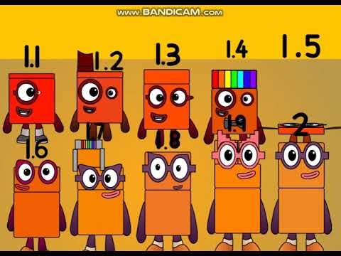Numberblocks Band Tenths 2 - YouTube
