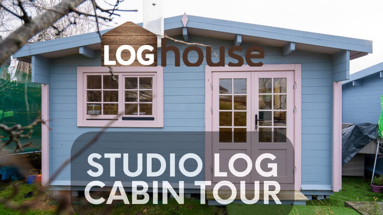 🌸 Studio Log cabin Tour & Client Testimonial BY LOGHOUSE.IE - YouTube