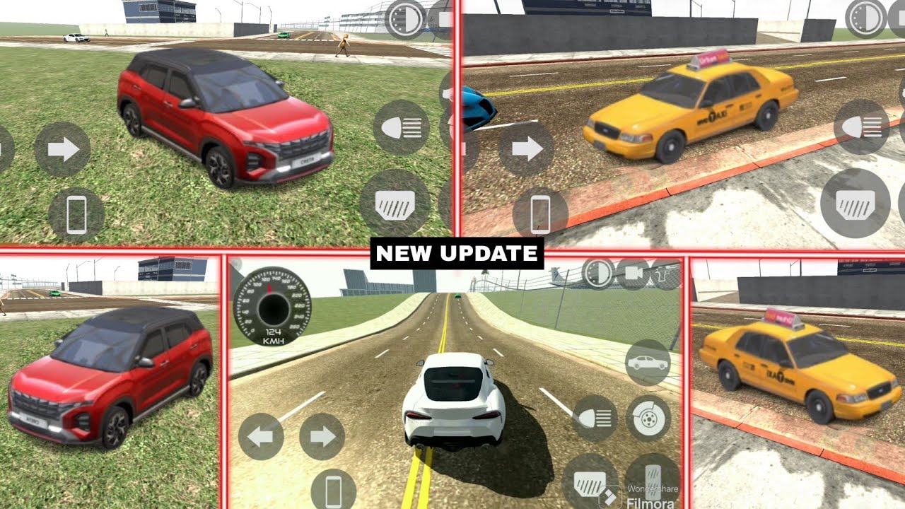 CRETA CAR + TAXI + SPEEDOMETER ADDED || CHEAT CODE ? || IBD3D || AS THE GAMER - YouTube