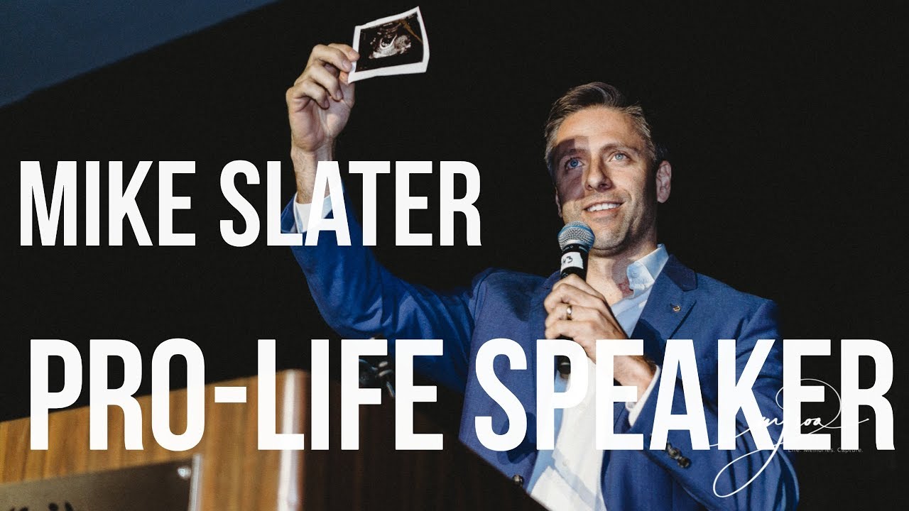 Mike Slater Pro Life Speech demo - YouTube