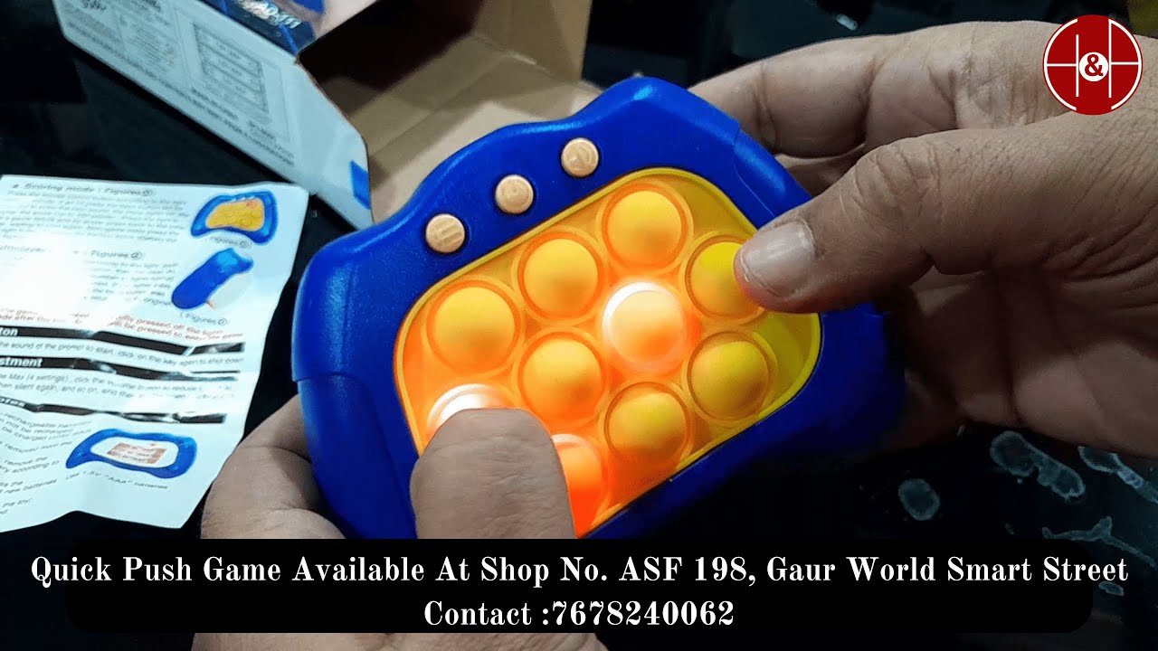 Quick Push Game | Pop-it Gaming Console #gameplay @handagiftss - YouTube
