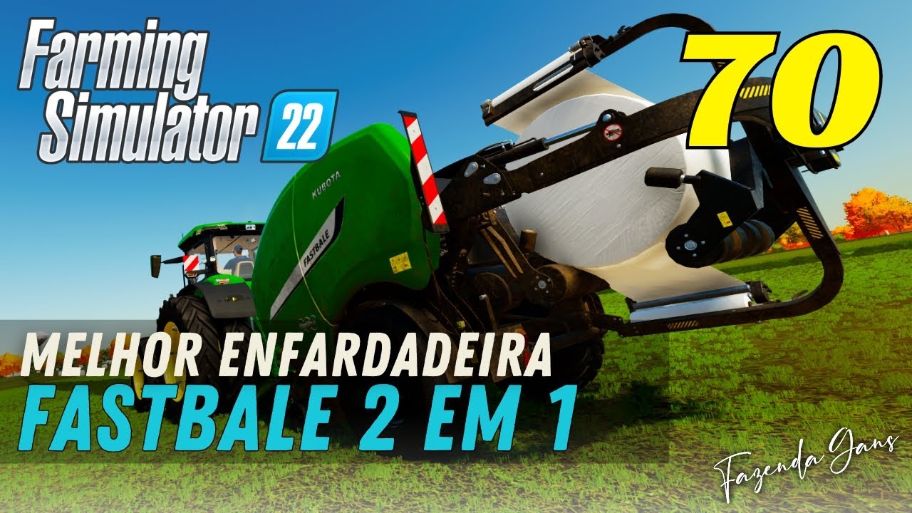 FARMING SIMULATOR 22 - COMPREI A MELHOR ENFARDADEIRA DO FS22 - YouTube