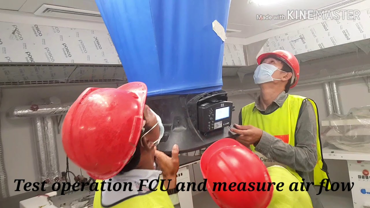 Air Commissioning of FCU - YouTube