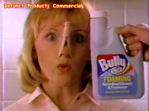Bully Foaming Toilet Bowl Cleaner (1987) - YouTube