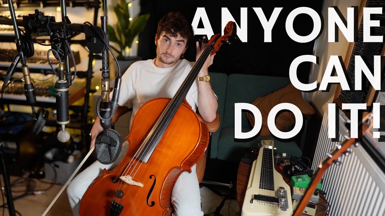 Recording Cello when you SUCK at Cello!! (Loam Track Walkthrough) - YouTube