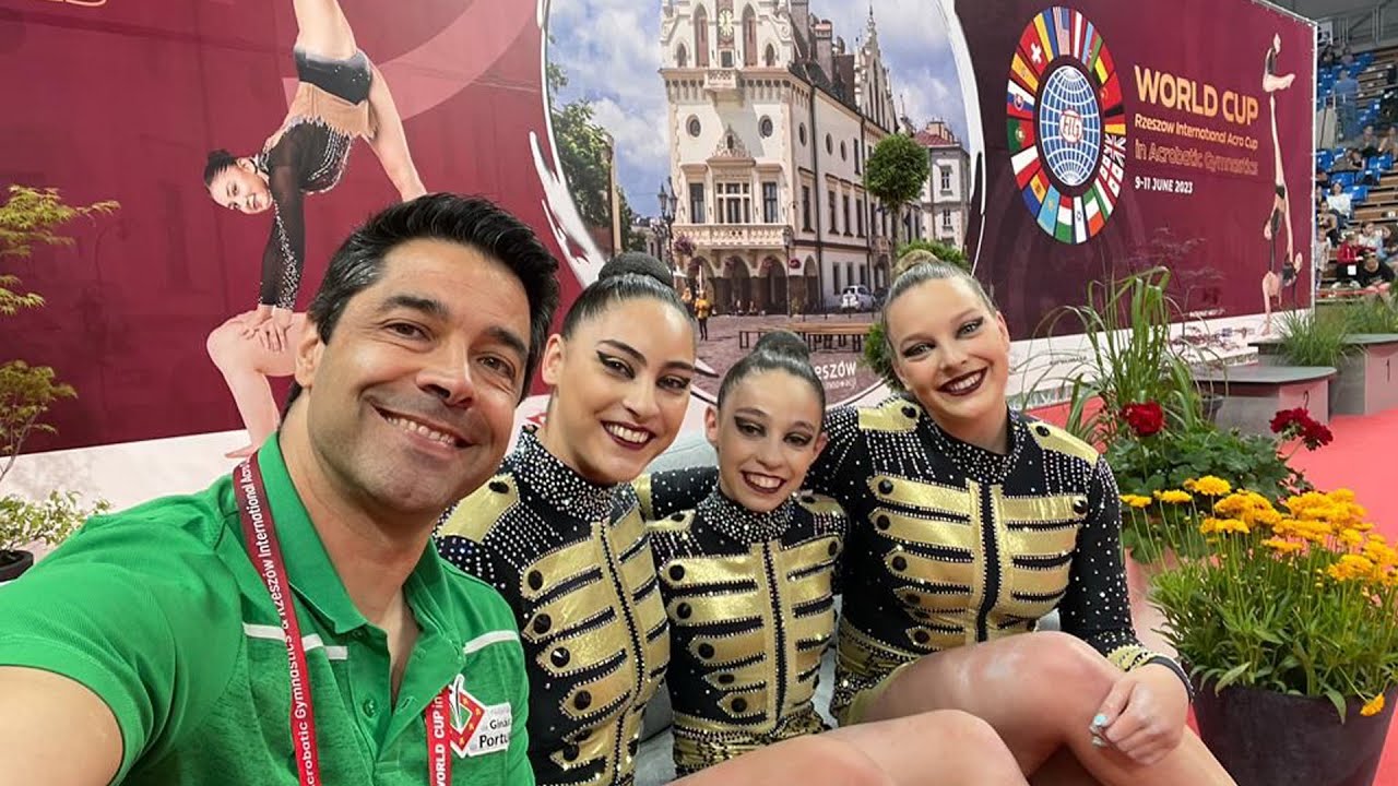 Trio do Acro Clube da Maia vence Circuito Mundial de Taças - YouTube