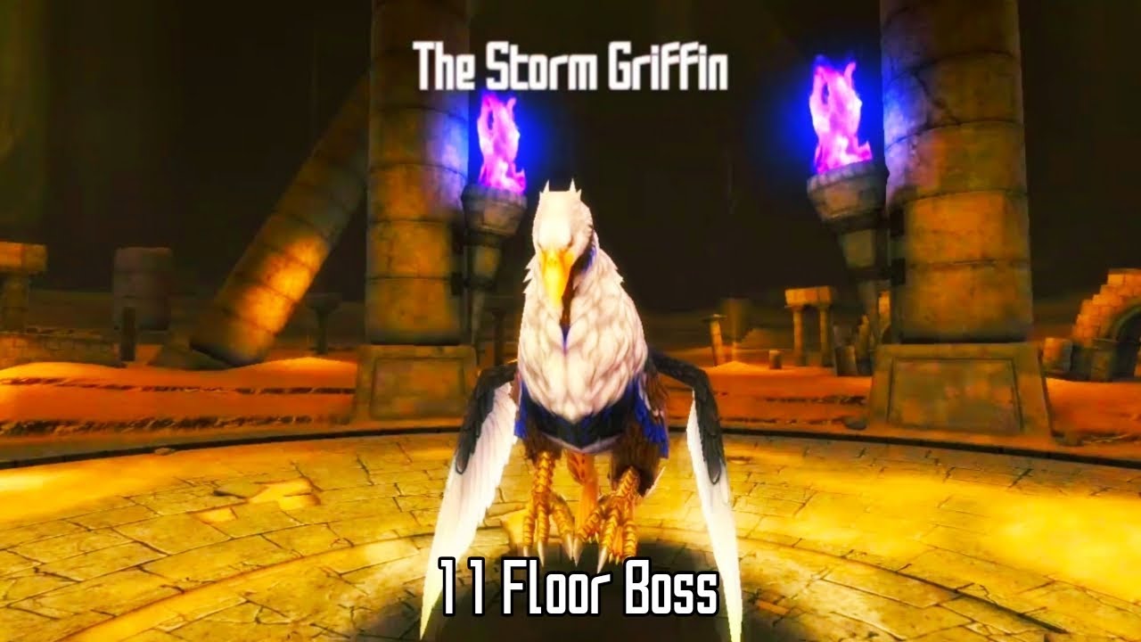 The Strom Griffin - SAO IF 11 Floor Boss Gameplay [ Sword Art Online ...