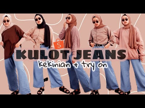 HAUL KULOT JEANS KEKINIAN ALA SELEBGRAM + TRY ON